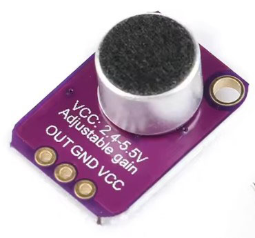 MAX4466 Module Amplificateur Microphone - Projetsduino