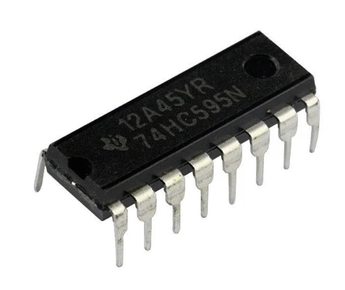 74HC595 registre à décalage - Projetsduino